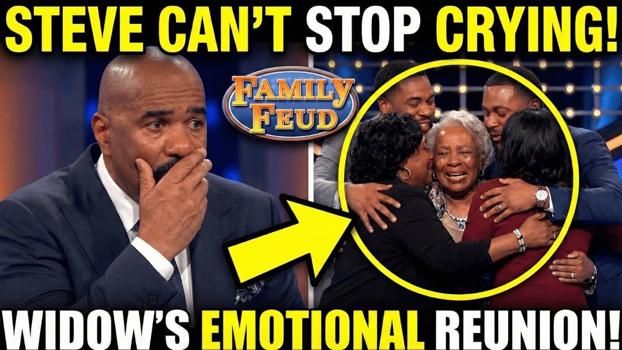 Emotional Surprise on Family Feud — Steve Harvey Can't Stop Crying ...