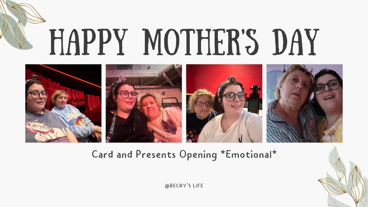 *EMOTIONAL* MOTHER'S DAY CARD AND PRESENTS OPENING - YouTube