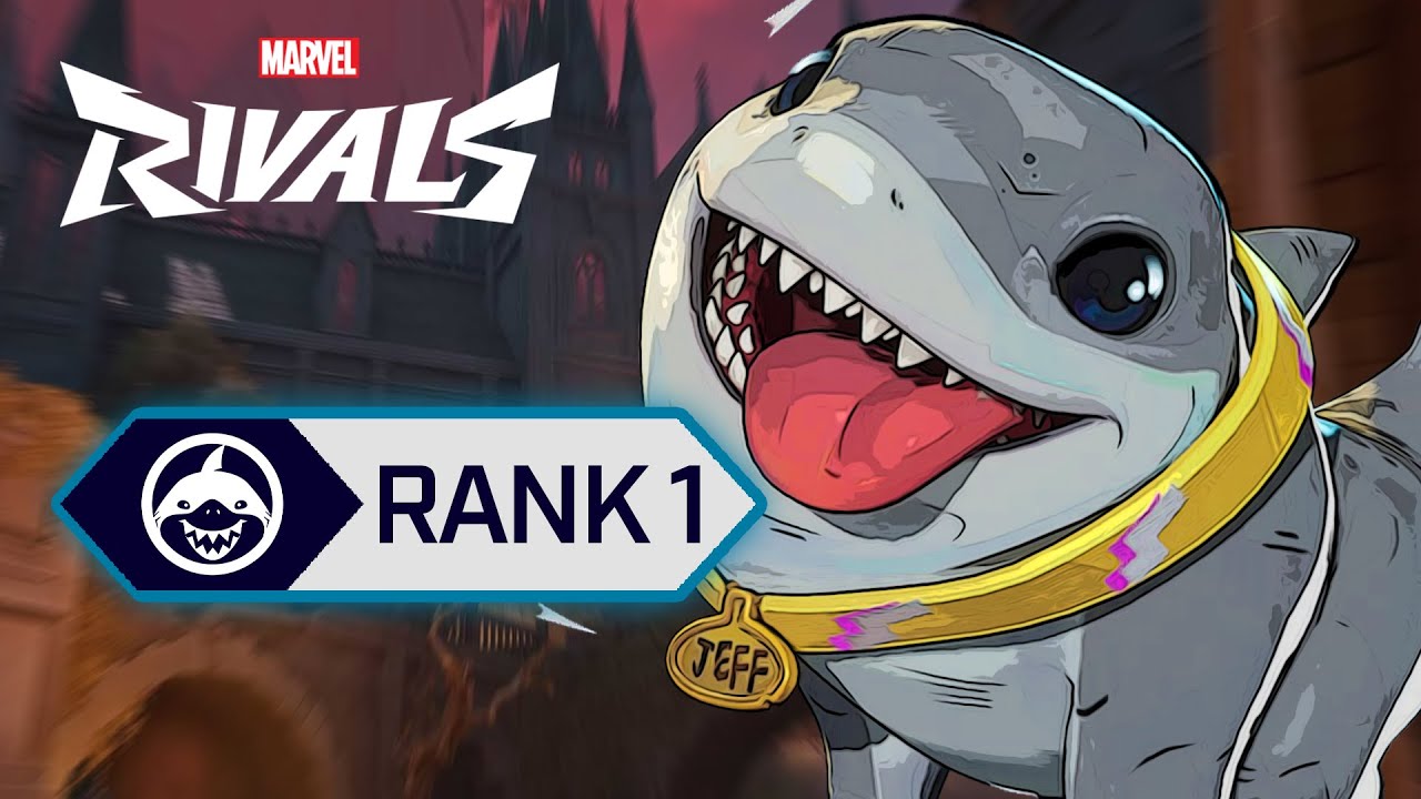 RANK 1 JEFF THE LAND SHARK | sigamode | MARVEL RIVALS PRO COMPETITIVE ...