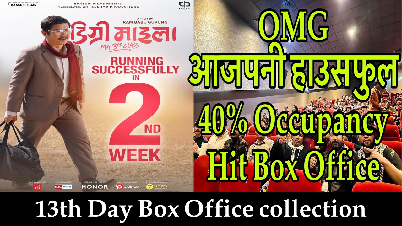 Degree Maila- 13th Day Box Office collection || Dayahang Rai, Aanchal ...