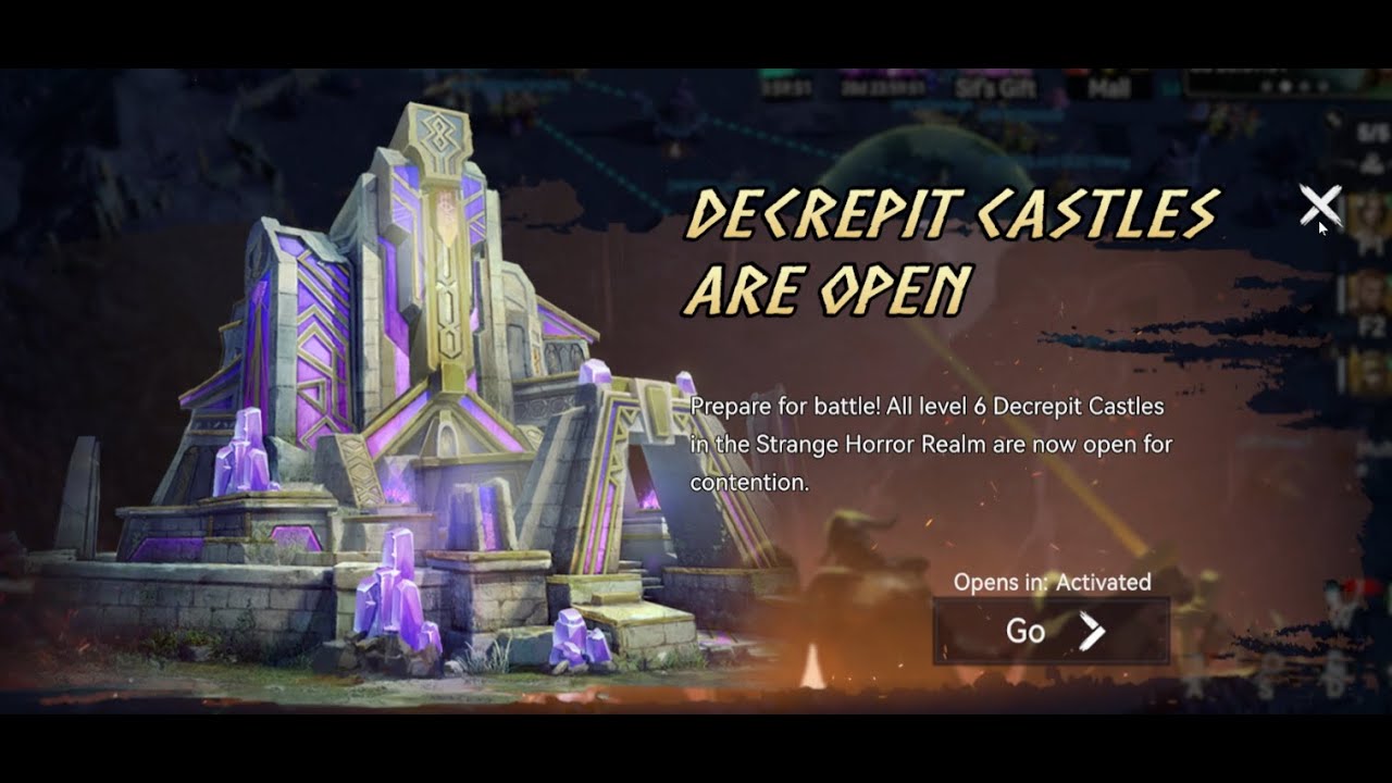 VIKING RISE - DECREPIT CASTLE - KVK 4 - #95 - YouTube