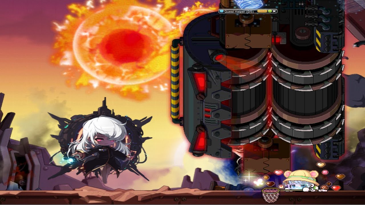 [MapleSEA] 34k DEX Crossbow Master/Marksman Hard Lotus Solo - YouTube