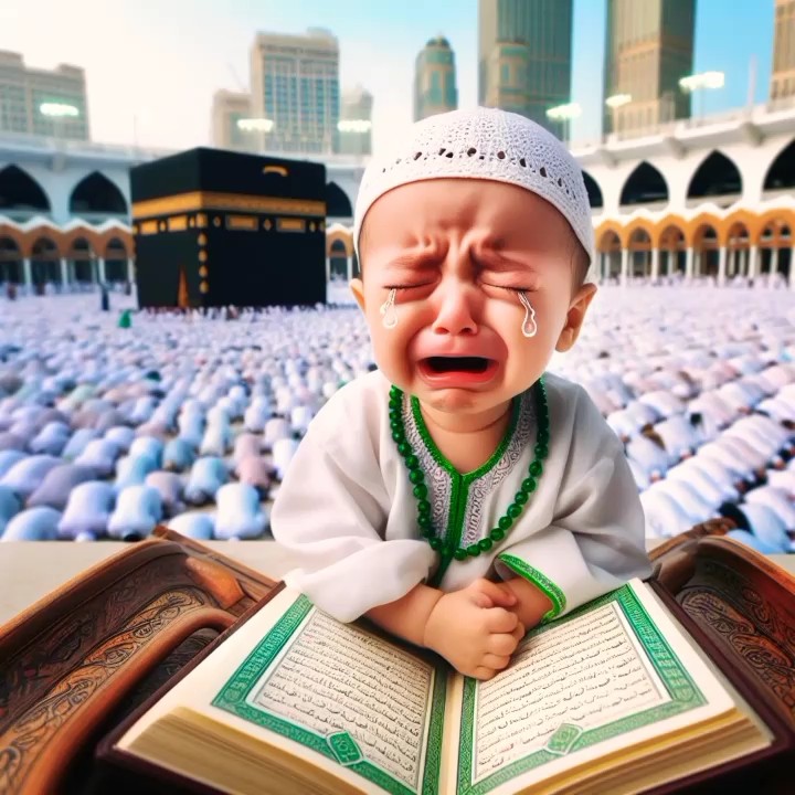 cute baby crying for allah😥😥#youtubeshorts #shorts #baby #islam #cute # ...