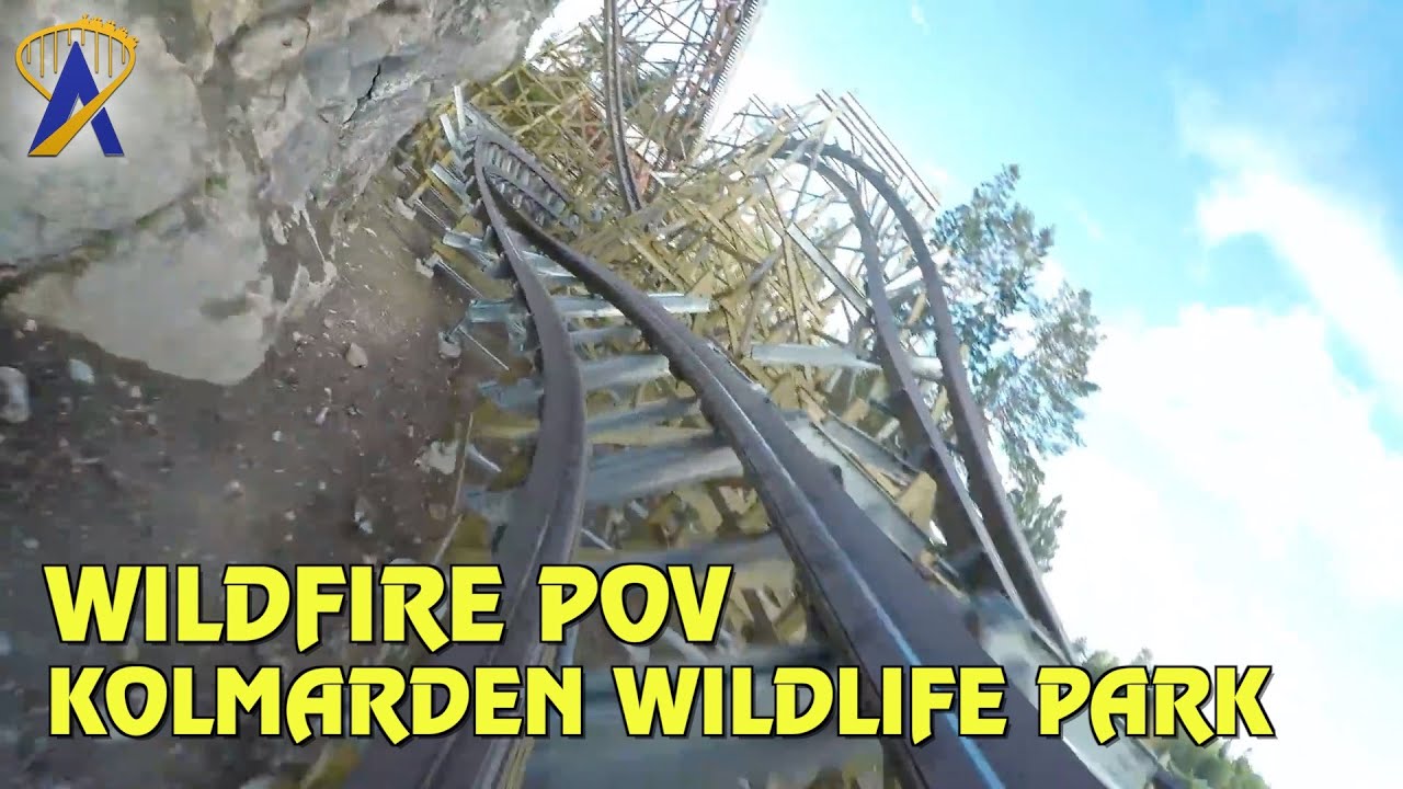Wildfire Roller Coaster POV at Kolmården Wildlife Park in Sweden - YouTube