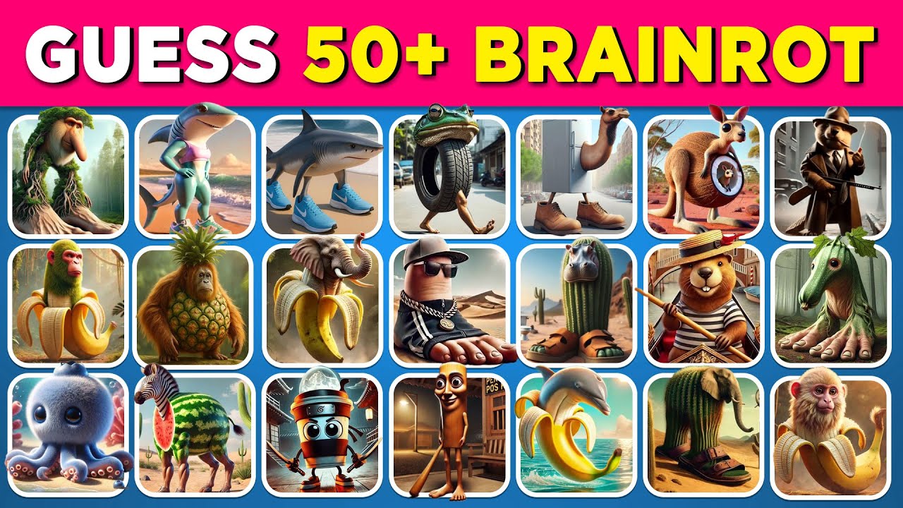 ITALIAN BRAINROT Memes as HUMANS 🧍 + Guess Italian Brainrot by Their ...