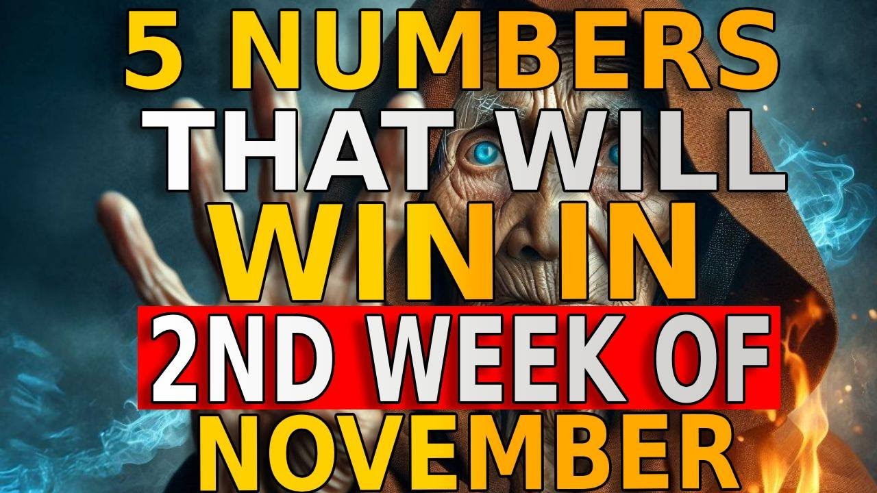 5 Lucky Numbers to Focus on Before the End of the 2nd Week of November ...