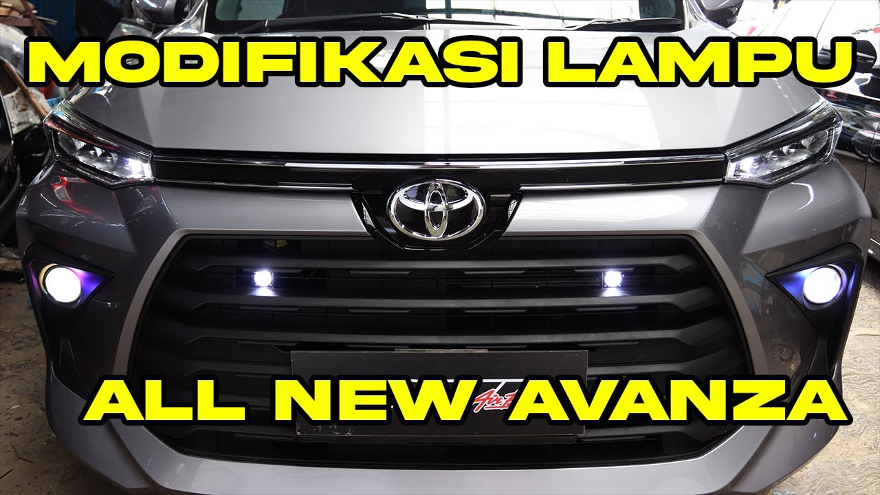 MODIFIKASI SIMPEL DAN CEPAT ALL NEW AVANZA - YouTube