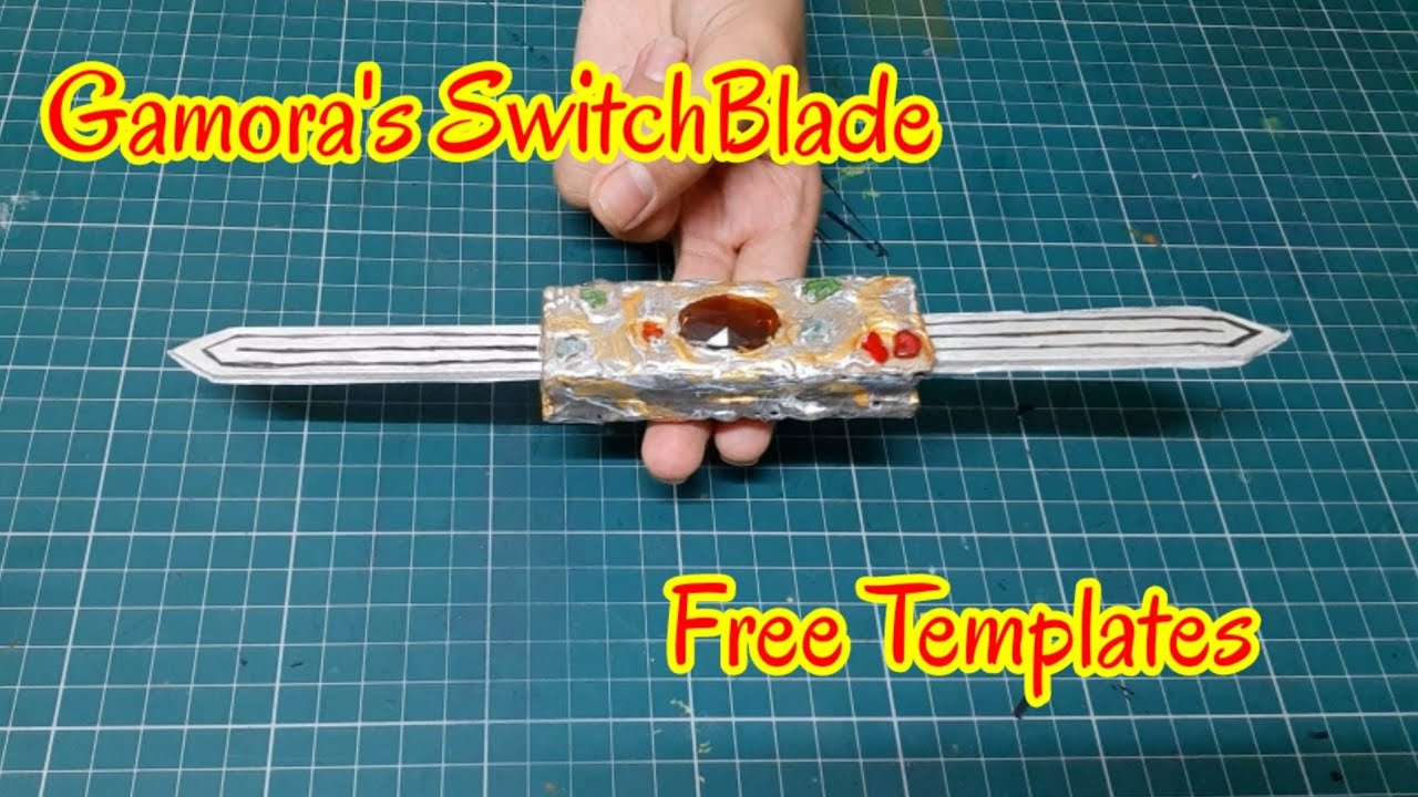 How to Make Gamora's SwitchBlade - YouTube