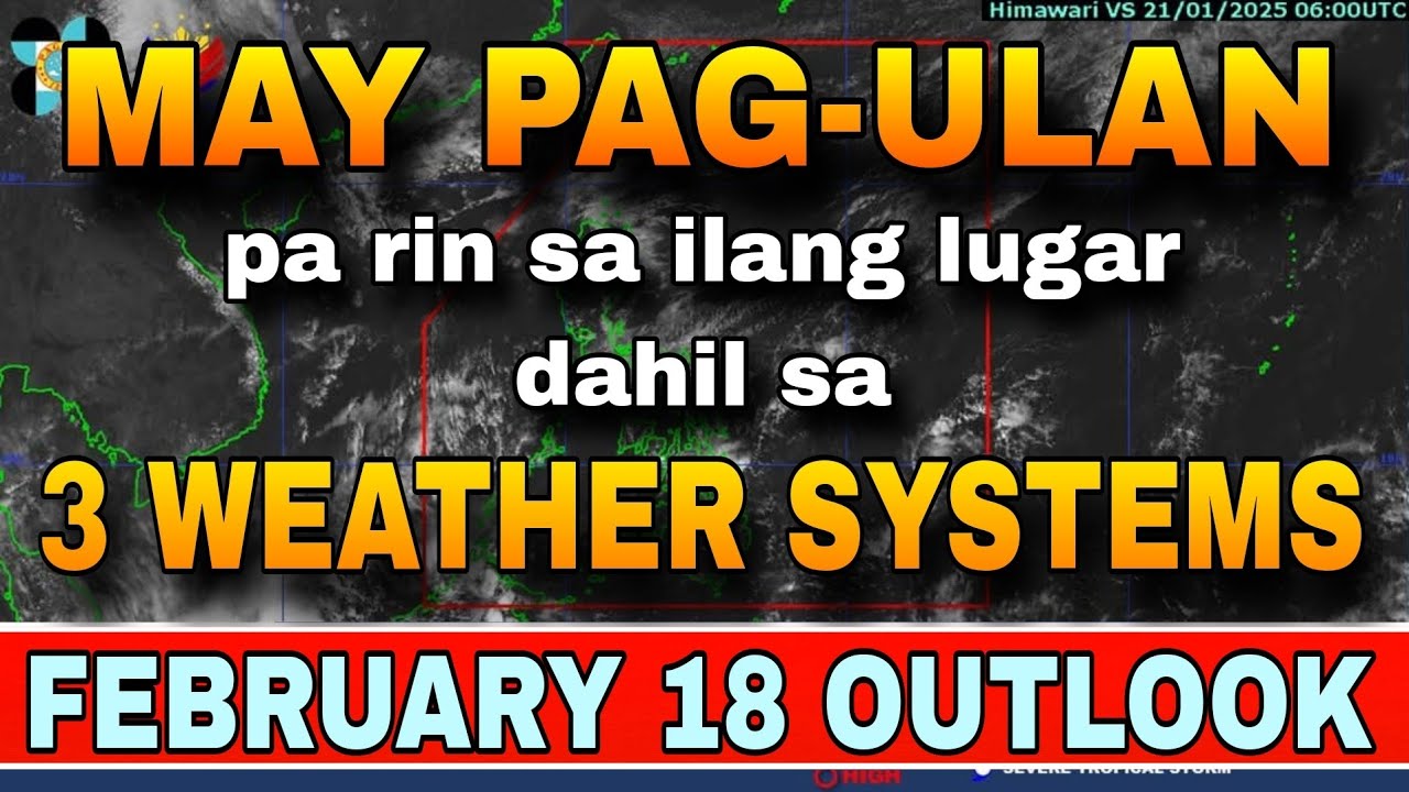 MAGING ALERTO MULI SA MGA PAG-ULAN! 😱⚠️ | WEATHER UPDATE TODAY | ULAT ...