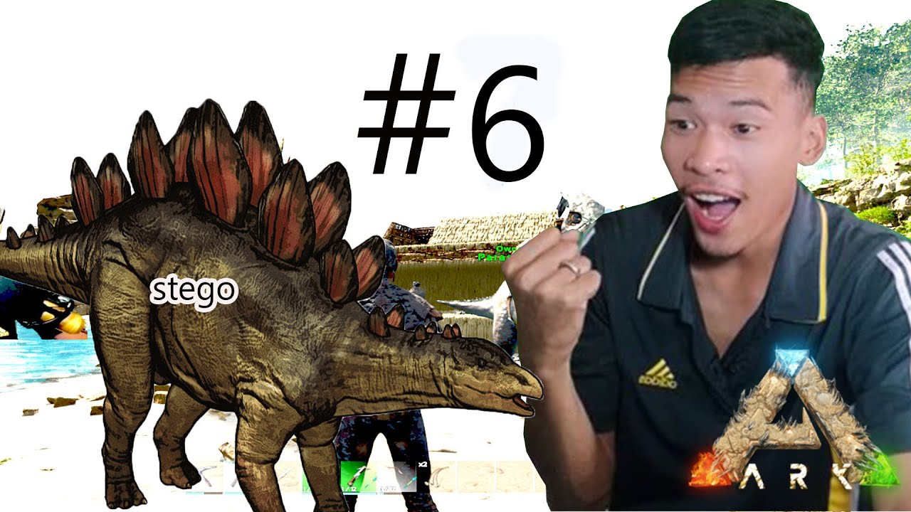 ហេងណាស់ចាប់បានស្រីរ៉ា stego ពិបាកណាស់ Ark Survivale Ascended #6 ...