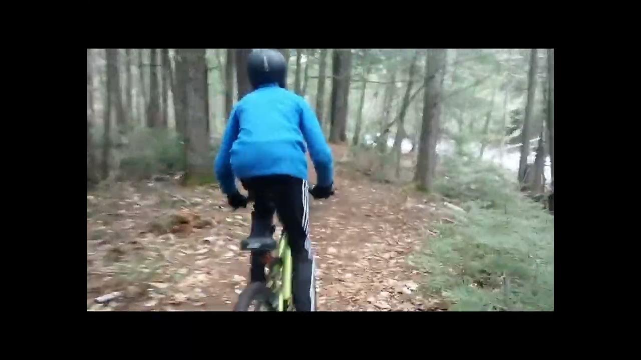 Biking Through the Woods - YouTube