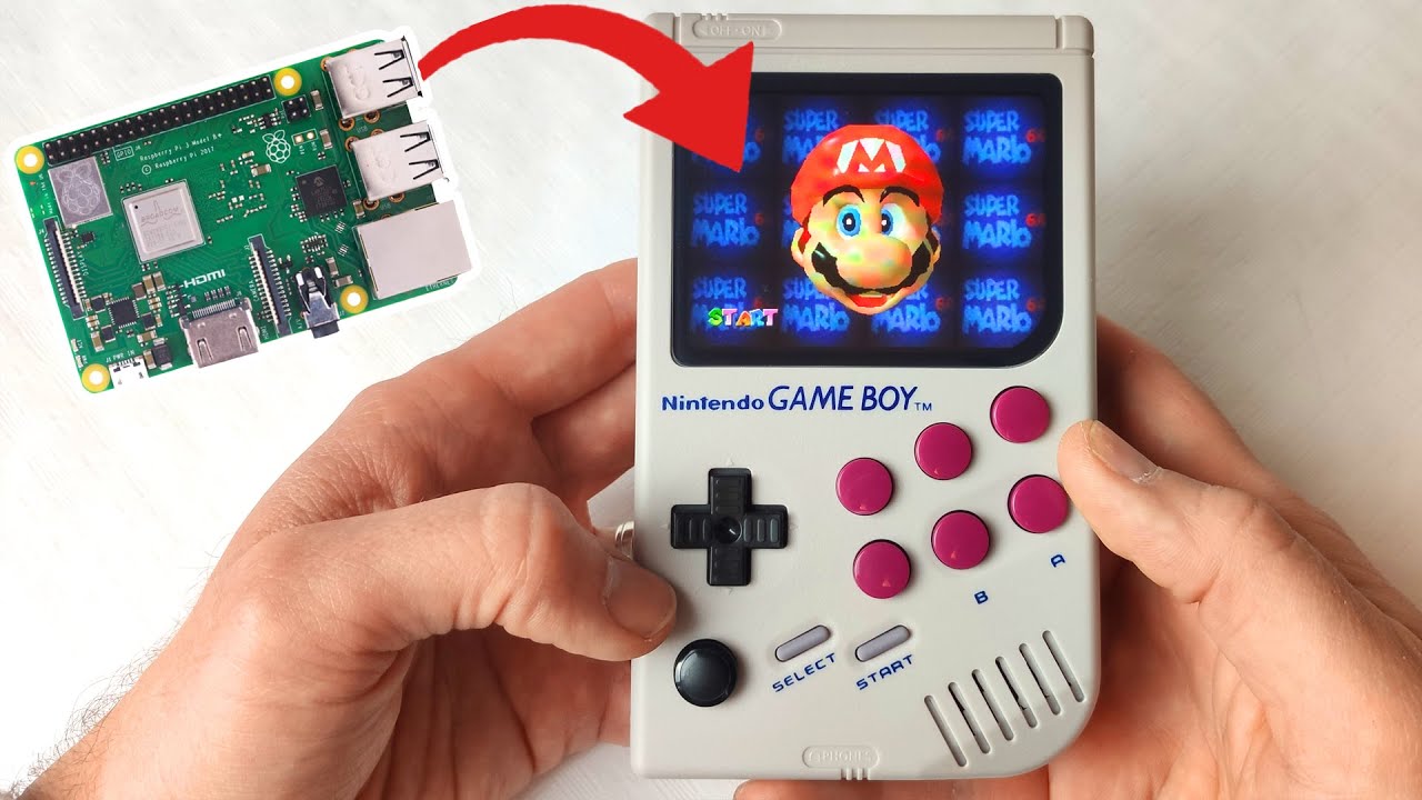 UN RASPBERRY PI DANS UNE GAMEBOY ! - YouTube