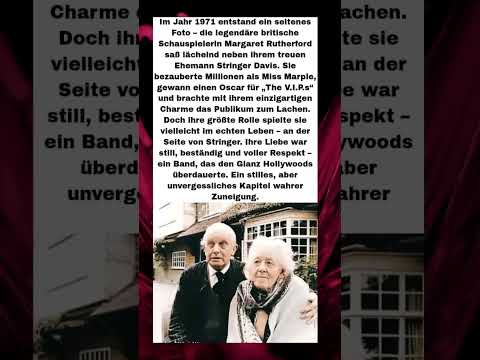 💞 Die wahre Liebe von Margaret Rutherford – Stärker als Ruhm und Zeit #wahreliebe #wahregeschichte