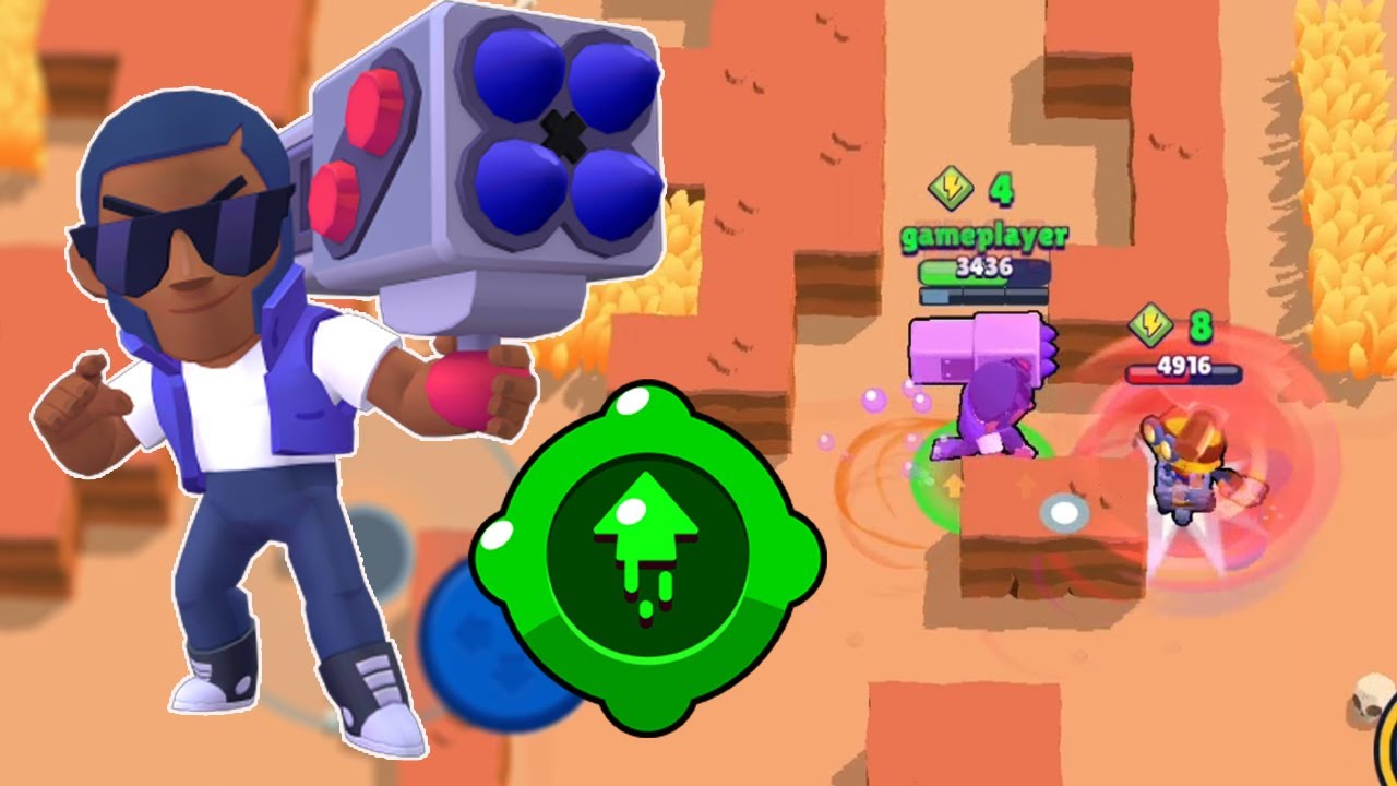 ROCKET LACES - Brock New Gadget Unlock | Into The Air | Brawl Stars ...