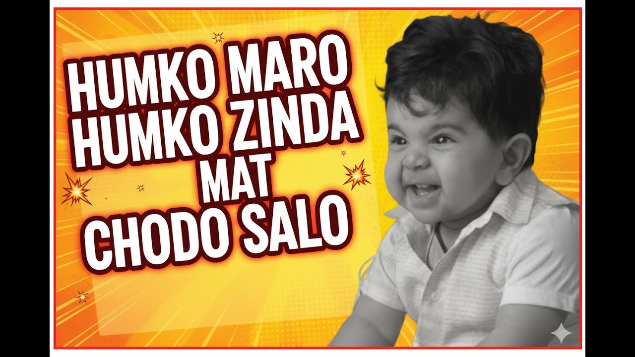 HUMKO MARO ZINDA MAT CHODO SALO! 🤣 Rajpal Yadav Viral Meme Reaction ...