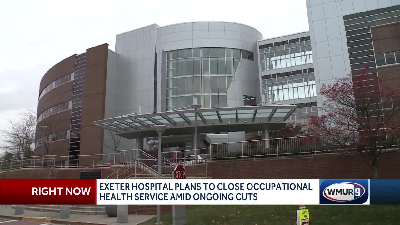 Exeter Hospital plans to close occupational health service - YouTube
