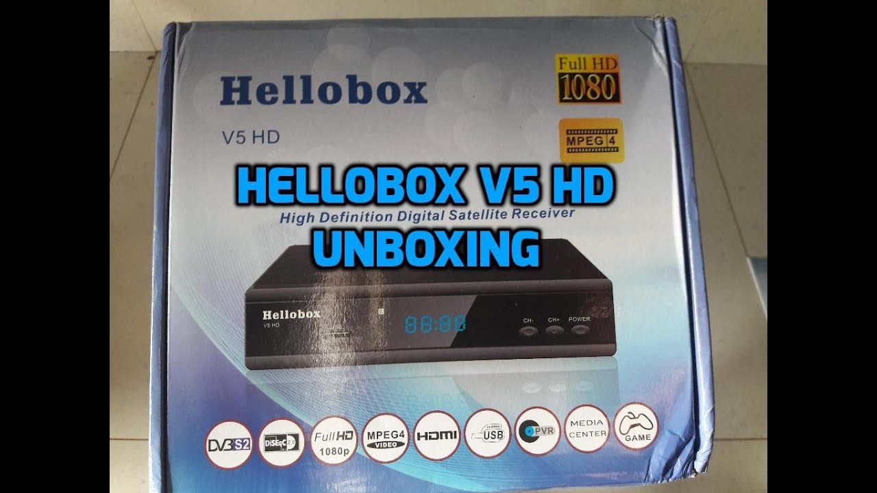 Hellobox V5 HD Unboxing - YouTube