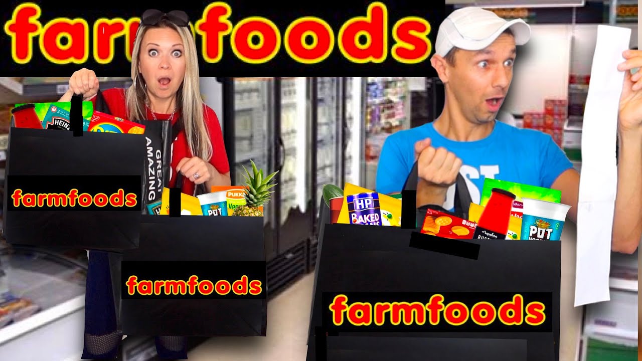 We FOUND the CHEAPEST SUPERMARKET in the UK?! Huge food haul FARMFOODS ...