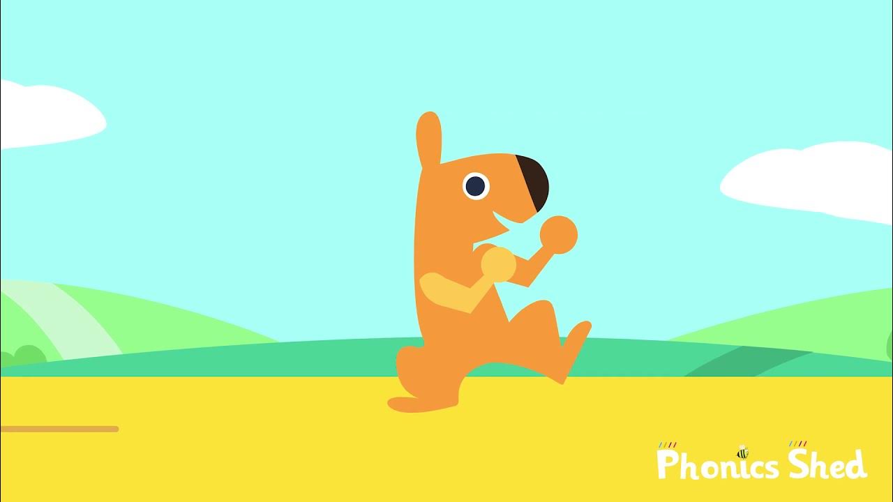 Phonics Shed - Songs - K Kit the kangaroo - YouTube