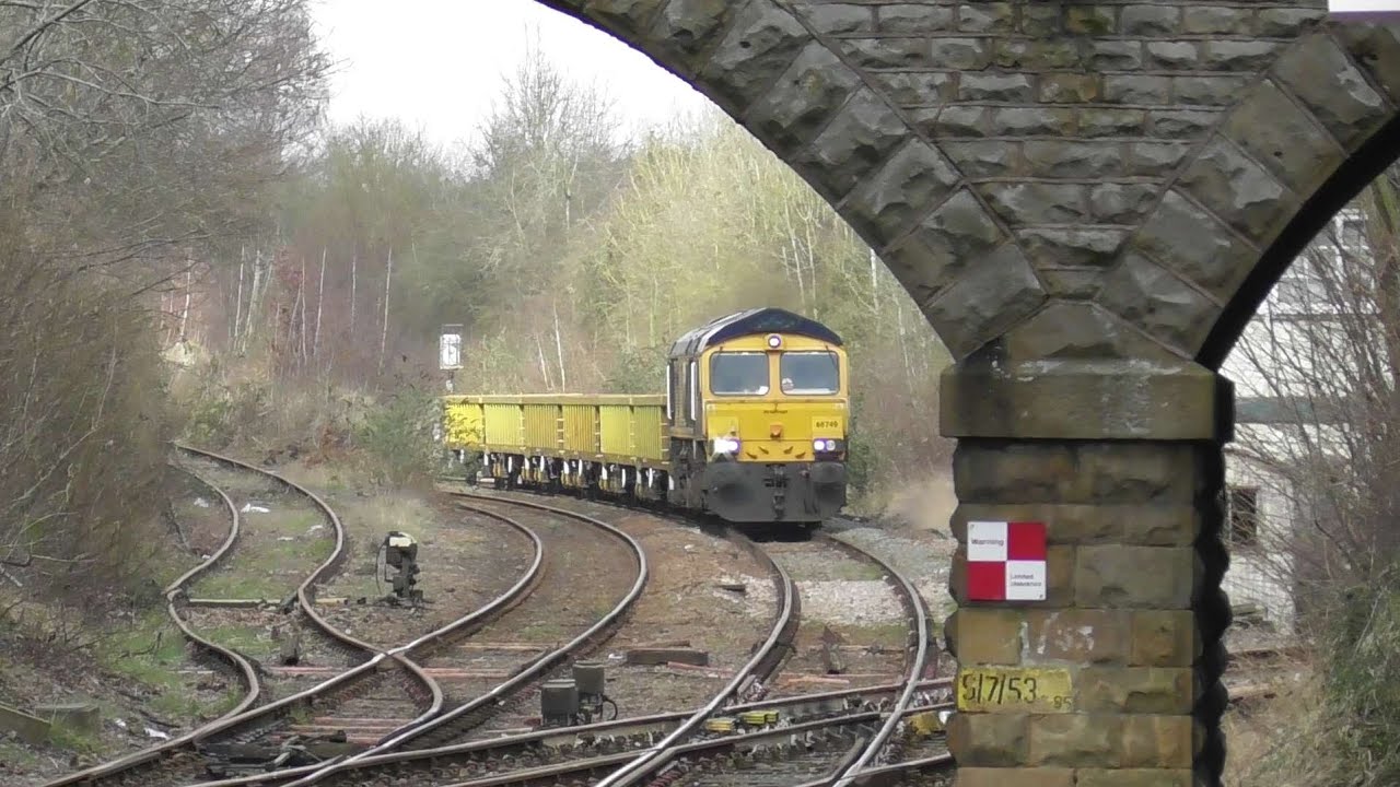 Class 66 WH Davis Wagon Works 04.03.24 - YouTube