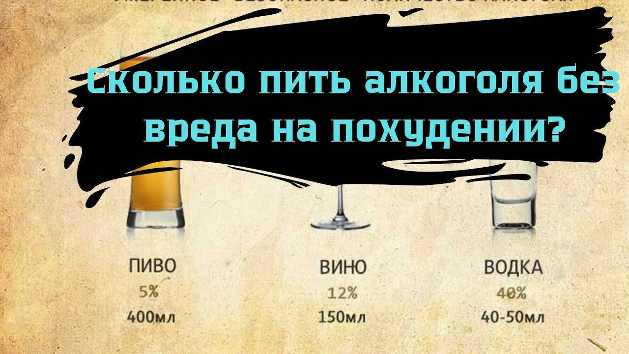 СКОЛЬКО ПИТЬ АЛКОГОЛЯ БЕЗОПАСНО? - YouTube