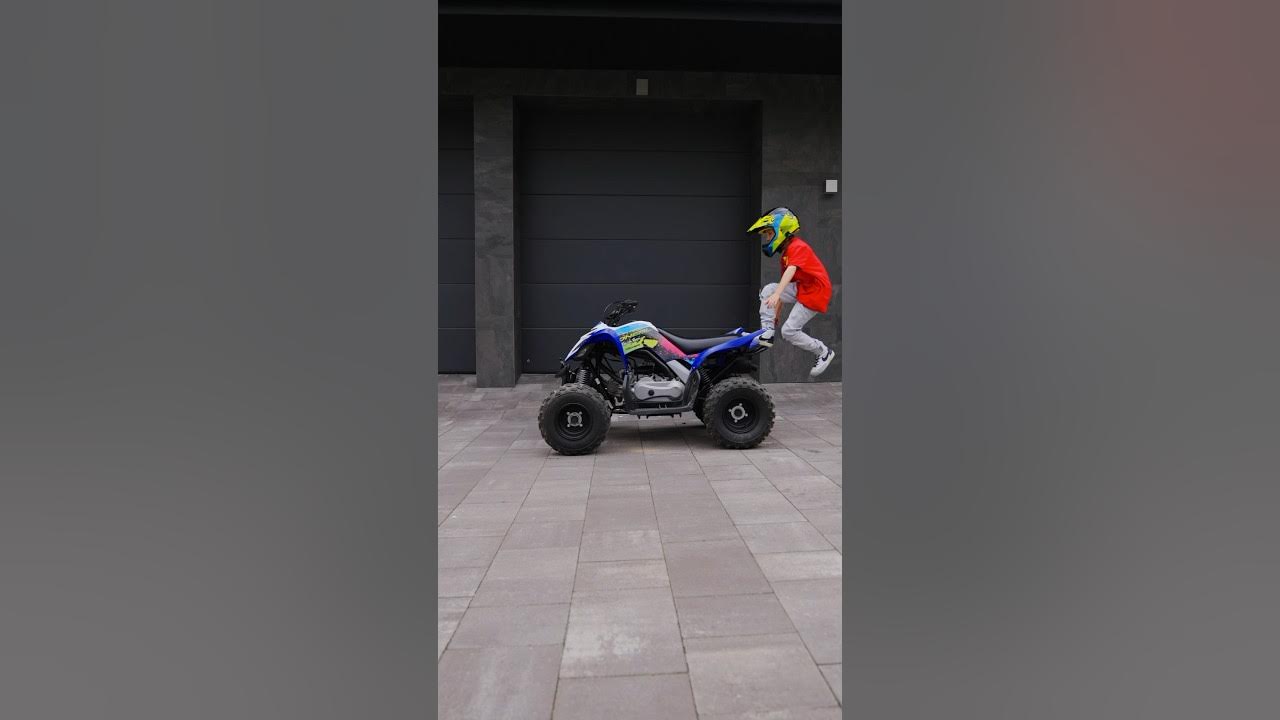 Little BOY testing different ATVs #offroad #atv #fun #funny # ...