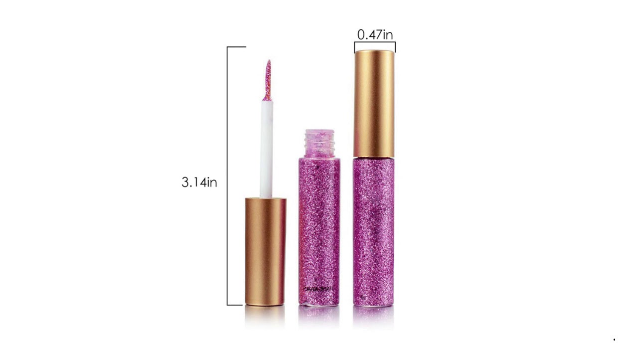 HANDAIYAN 10P Set Colorful Shimmer Eyeliner Makeup - YouTube