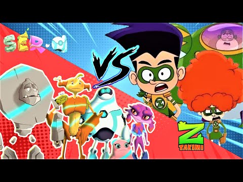 Z TAKIMI vs SER-A Rap Şarkısı Savaşları / TRT Çocuk Çizgi Film (Yeni Klip  2022)