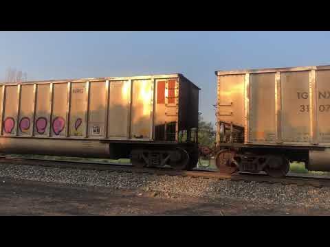A Northbound BNSF #9045 Empty Energy Coal Train - YouTube