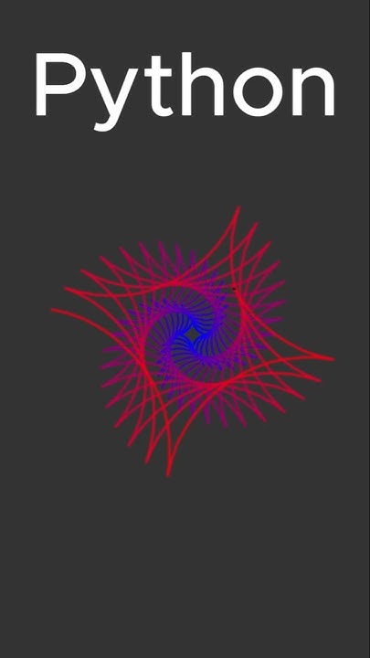Mind Blowing Python Turtle Graphics In Vs Code 🐍🎨🔥 Python Coding Programming Reels Youtube