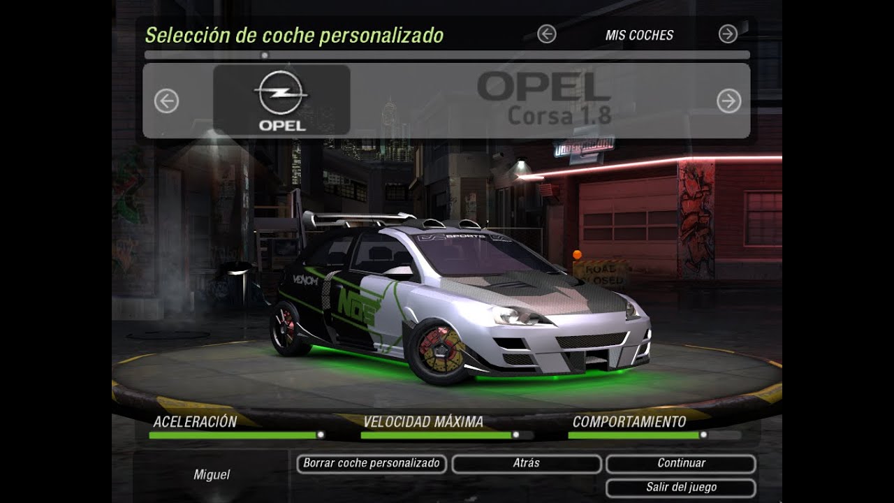 Need for Speed: Underground 2 - Opel Corsa - YouTube