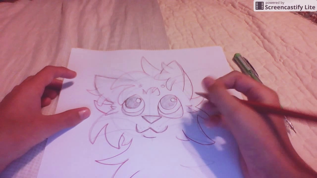 How I draw cute and fluffy cats - YouTube