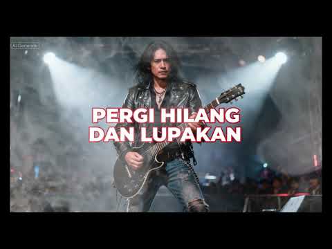 Pergi hilang dan Lupakan cover rock Diova