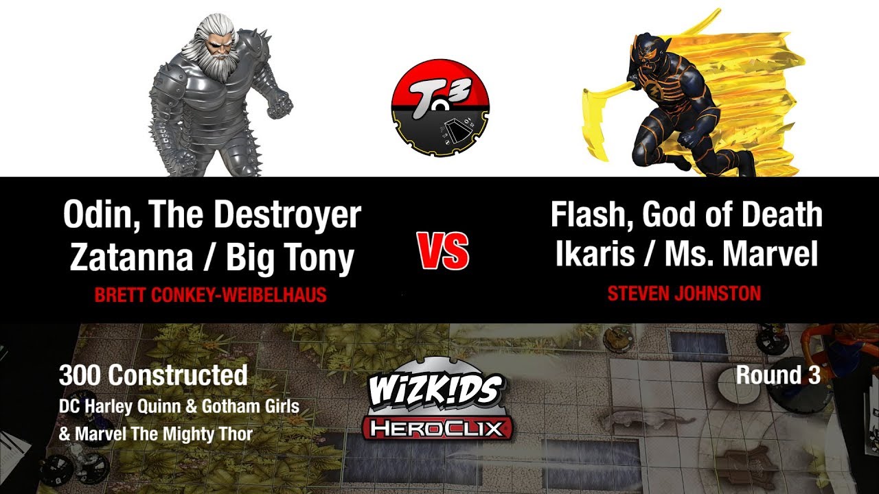 T3 - Odin, The Destroyer/Zatanna vs Flash, God of Death/Ikaris ...