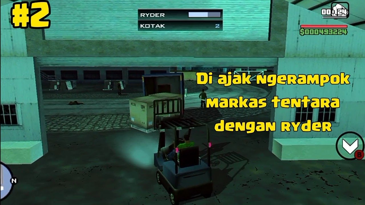 Merampok Markas Tentara Gta San Andreas Indonesia Youtube