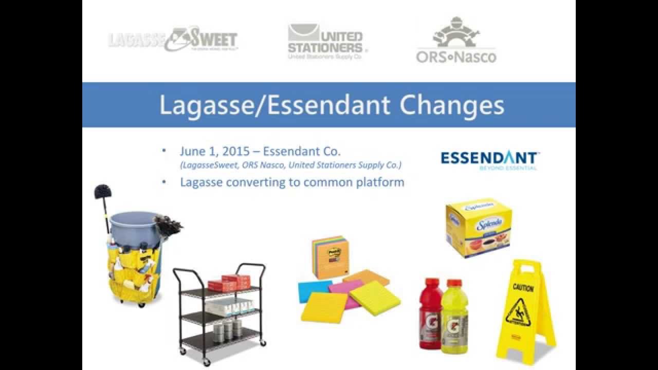 Lagasse Essendant Migration - VIDEO 1 - YouTube