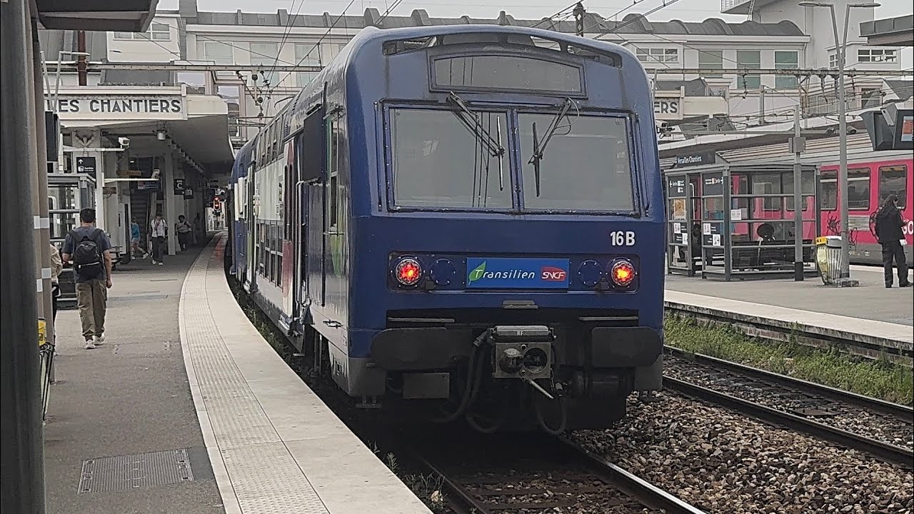 Spot d’une Z8800 Transilien UM sur le Transilien U à Versailles ...