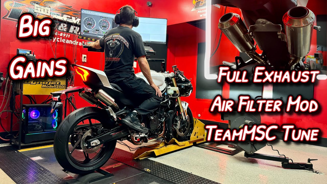 CFMOTO 450SS Full Exhaust System, DNA Air & Team MSC Tune - YouTube