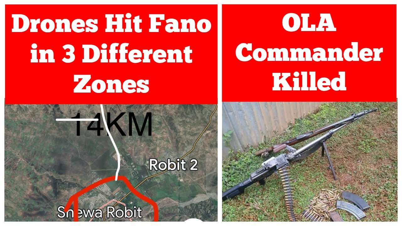 Drones Hit Fano in 3 Different Zones | OLA Commander Killed - YouTube