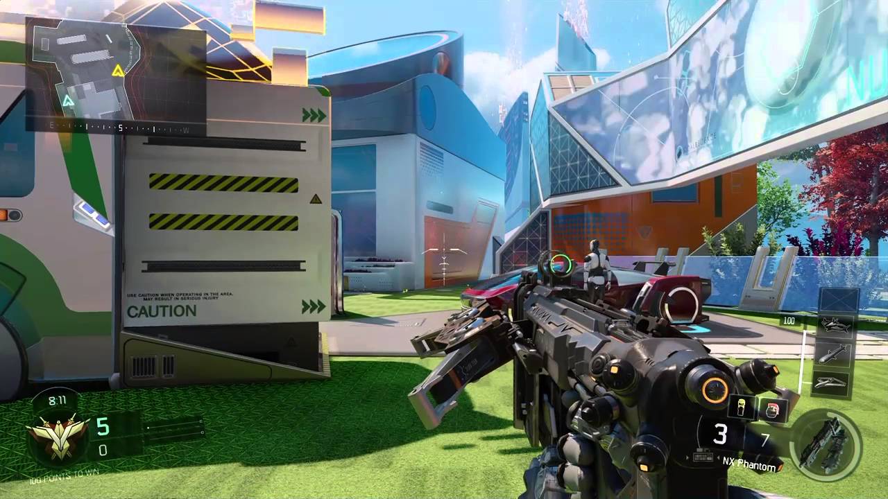 BO3: New Guns and Melee Weapons Gameplay (Crossbow, Sword, Garand AR ...