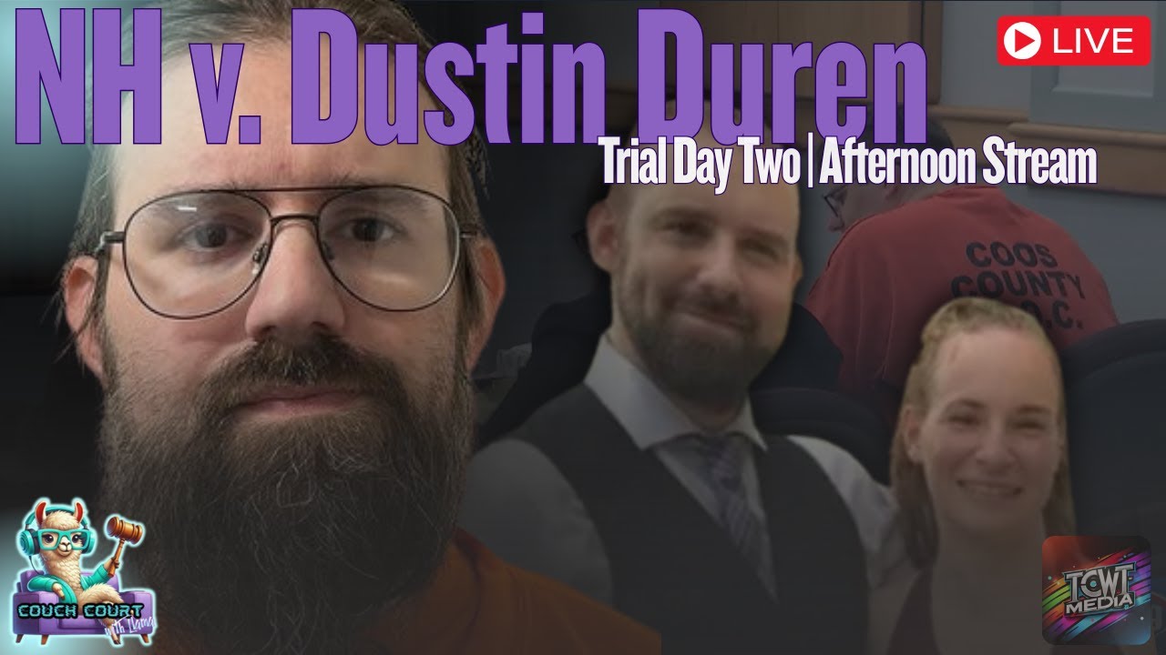 Day 2 | Afternoon Stream | NH v Dustin Duren | Couch Court With Llama ...