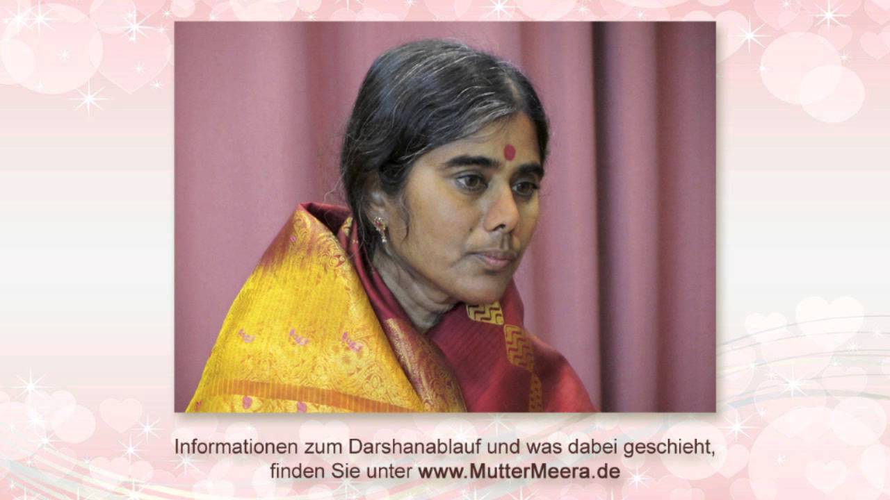 Mutter Meera Darshan, Mother Meera Blessing; Bilder, Mantra und Zitate ...
