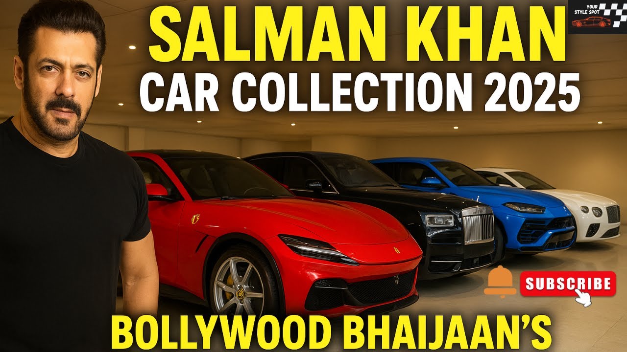 Salman Khan Car Collection 2025 | Bollywood Bhaijaan’s Super Luxury ...