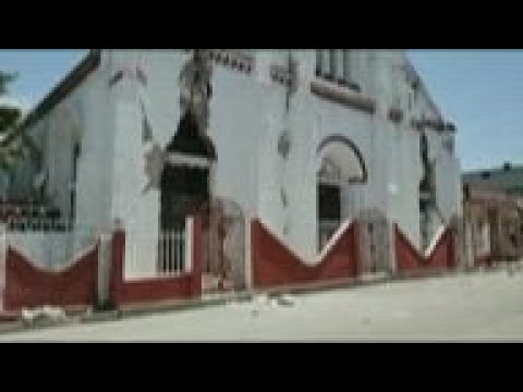 Buildings damaged in Les Cayes as quake hits Haiti