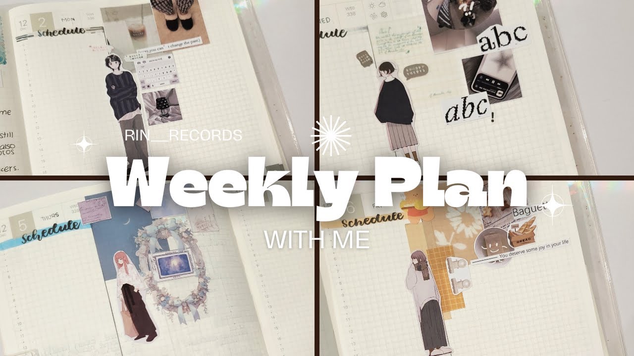 Weekly Plan With Me: Kinbor Planner - YouTube