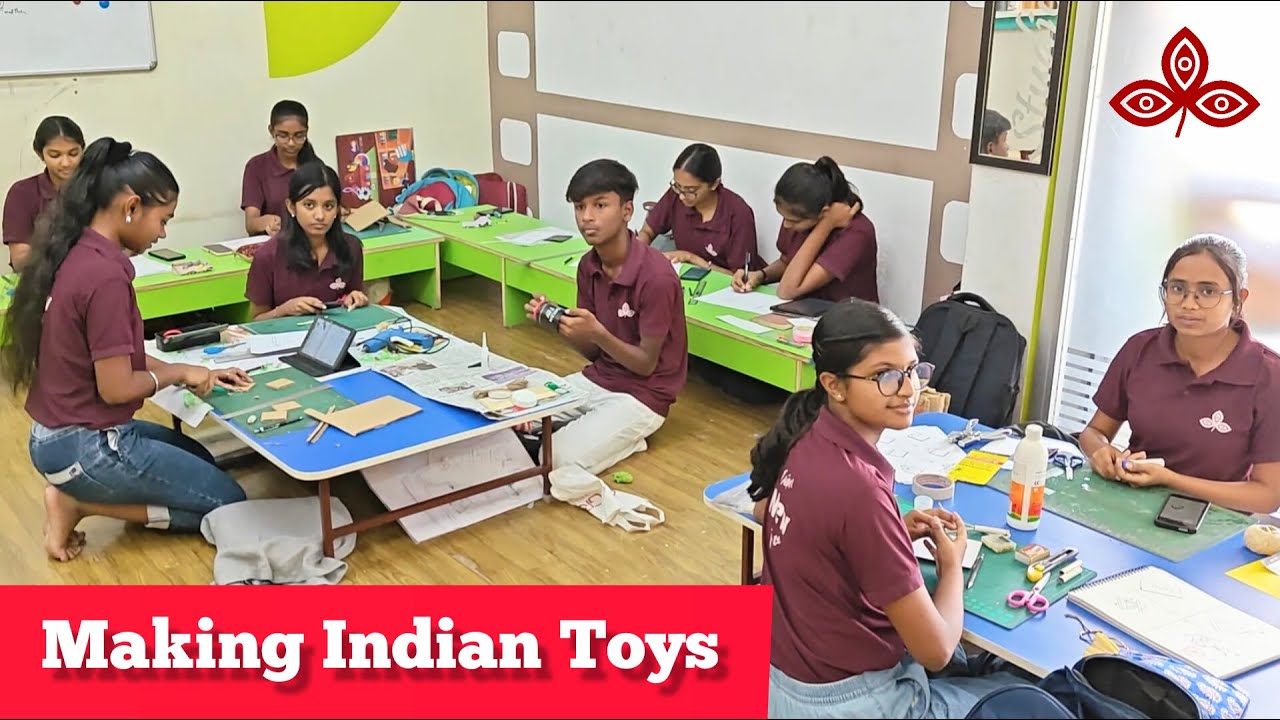 Bhairavi's "MAKING INDIAN TOYS" by Art & Design Aspirants - YouTube