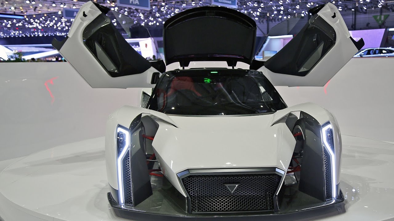 Dendrobium Hypercar Opening Doors Demonstration - YouTube