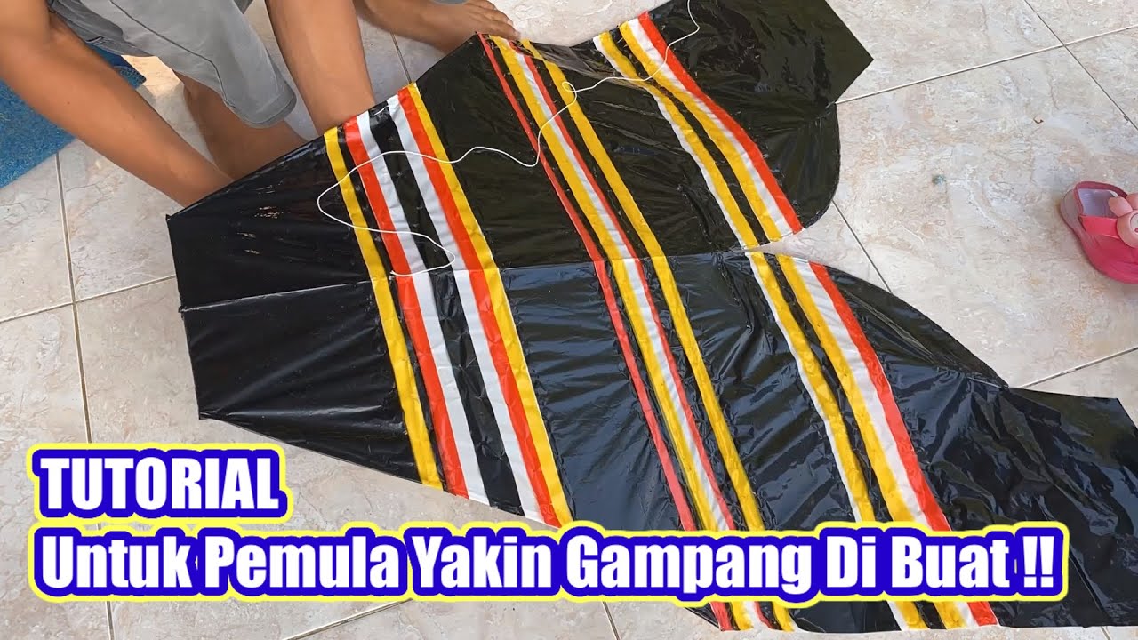 TUTORIAL LENGKAP MEMBUAT LAYANGAN COTEK LAWAS // Ful Sikut Untuk Pemula ...