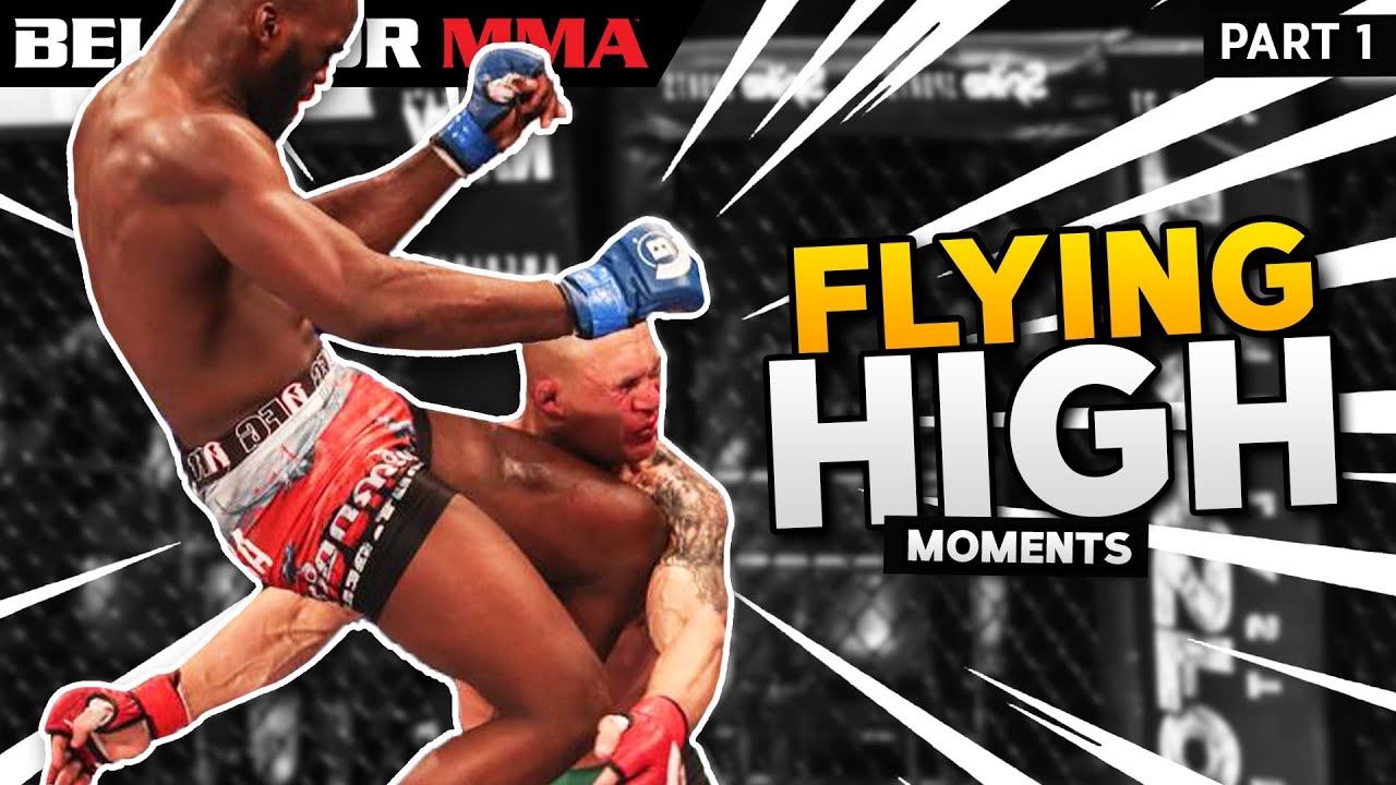 CRAZY High Flying Moments in MMA Part One | Bellator MMA - YouTube