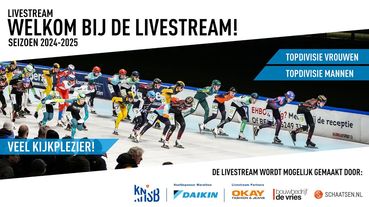 Livestream | Daikin Marathon Cup 5 - Jan van der Hoorn Schaatssport ...